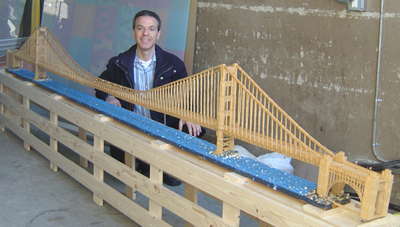 The Golden Gate Bridge...in Toothpicks! | Fazzino