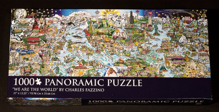 Fifth Day of Fazzino: 1000 Piece Art Puzzle | Fazzino