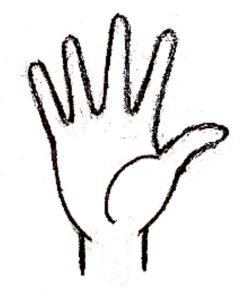 How to Draw a Hand | Fazzino