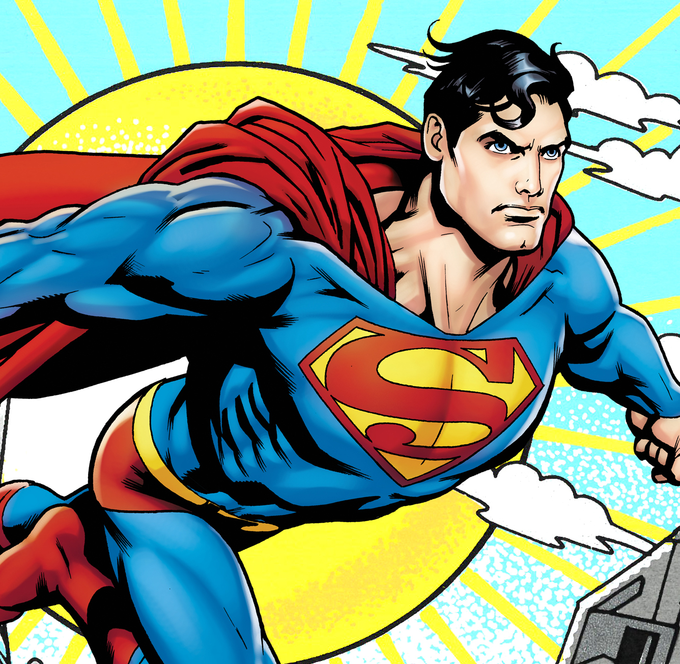 Superman Saves the Day | Fazzino