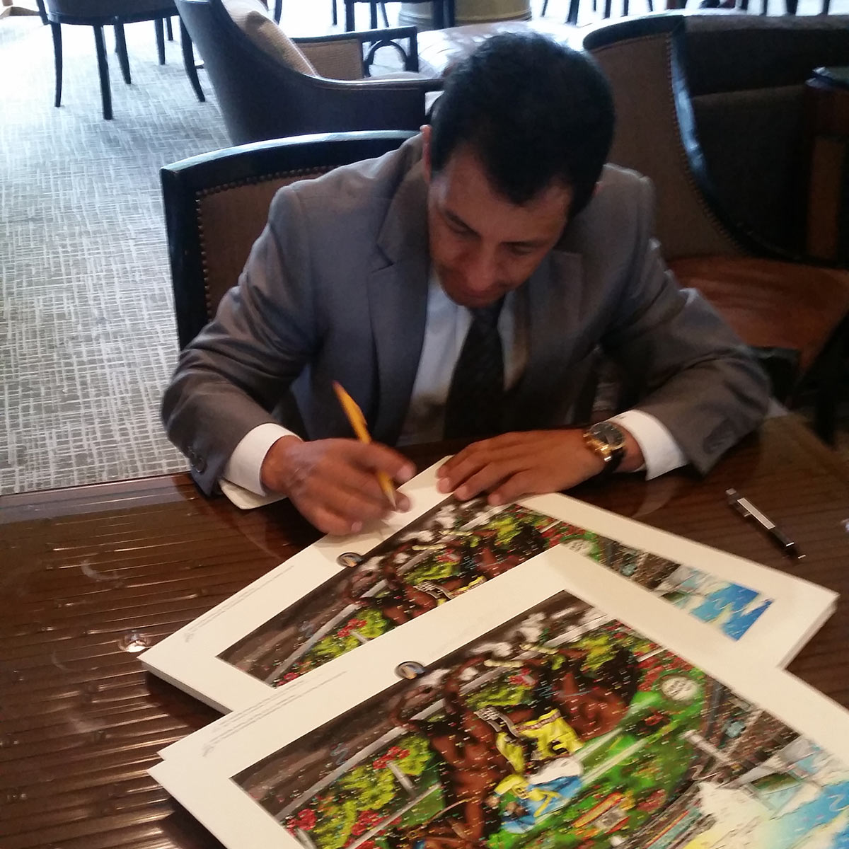 Portrait of a Champion | Fazzino
