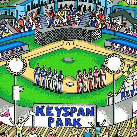 Take the B-Train to Brooklyn | Fazzino