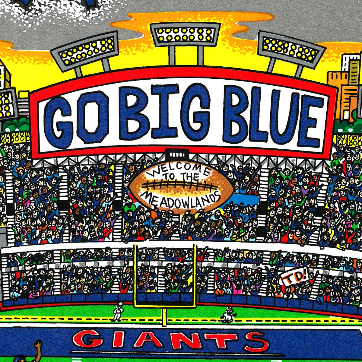 Go Big Blue | Fazzino