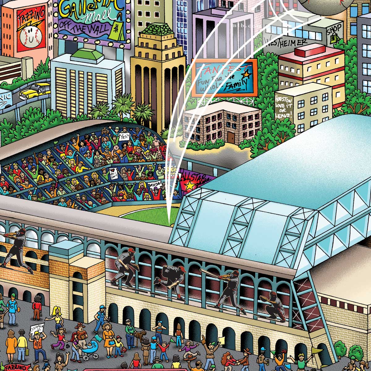 MLB All-Star Game 2004: Houston | Fazzino
