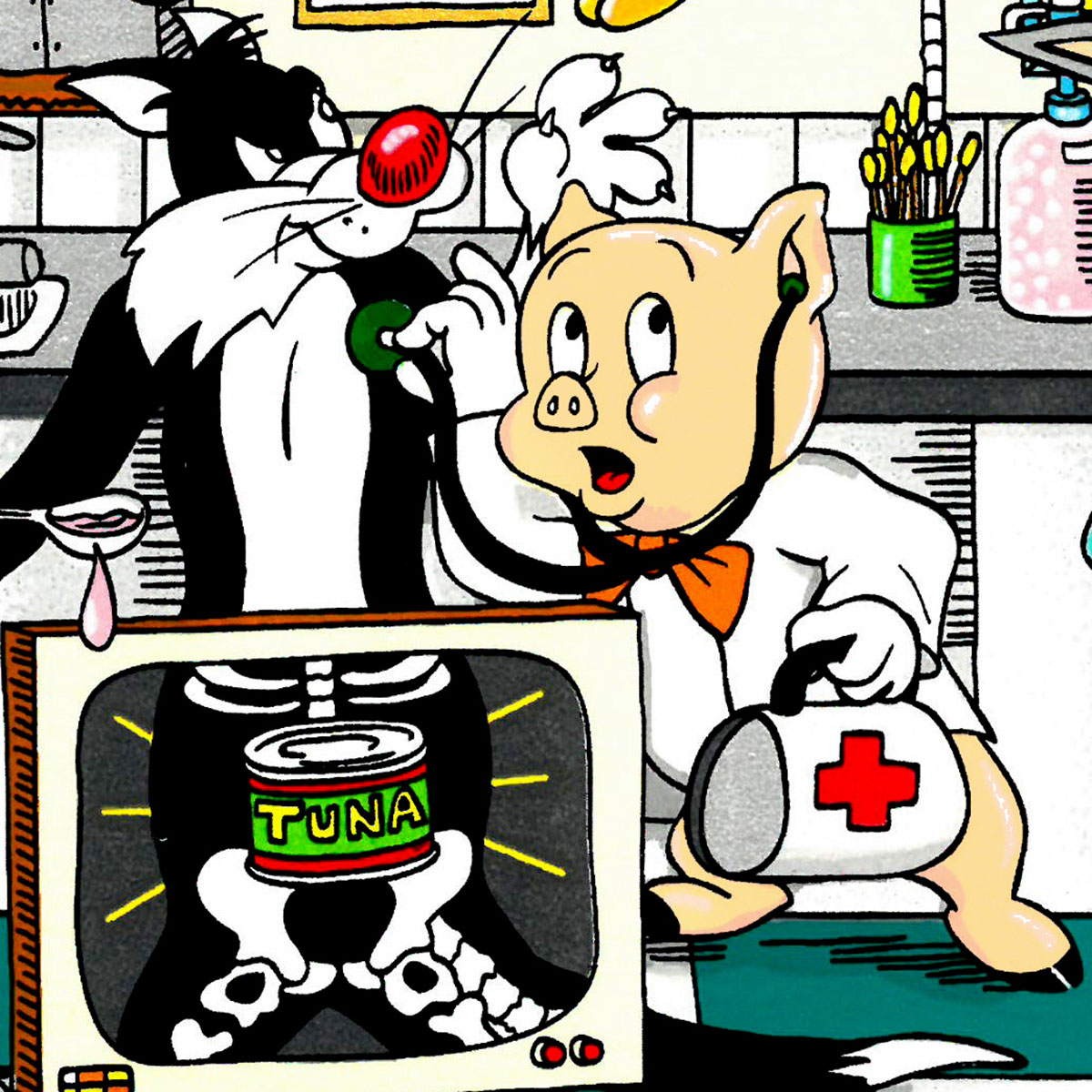 A Looney Doctor Visit | Fazzino