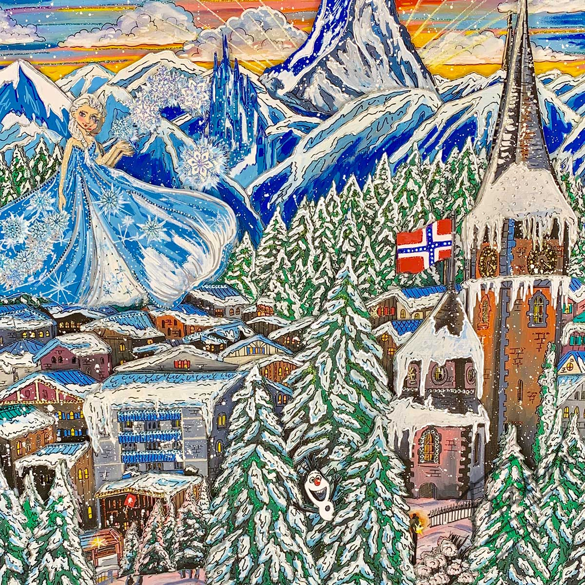 Frozen in Norway Original | Fazzino
