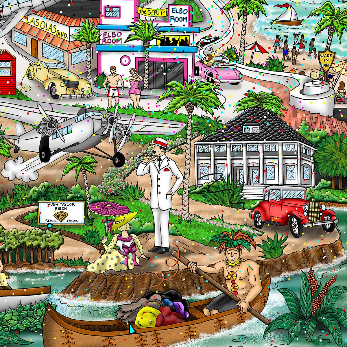 Event Commission Fort Lauderdale 100th | Fazzino