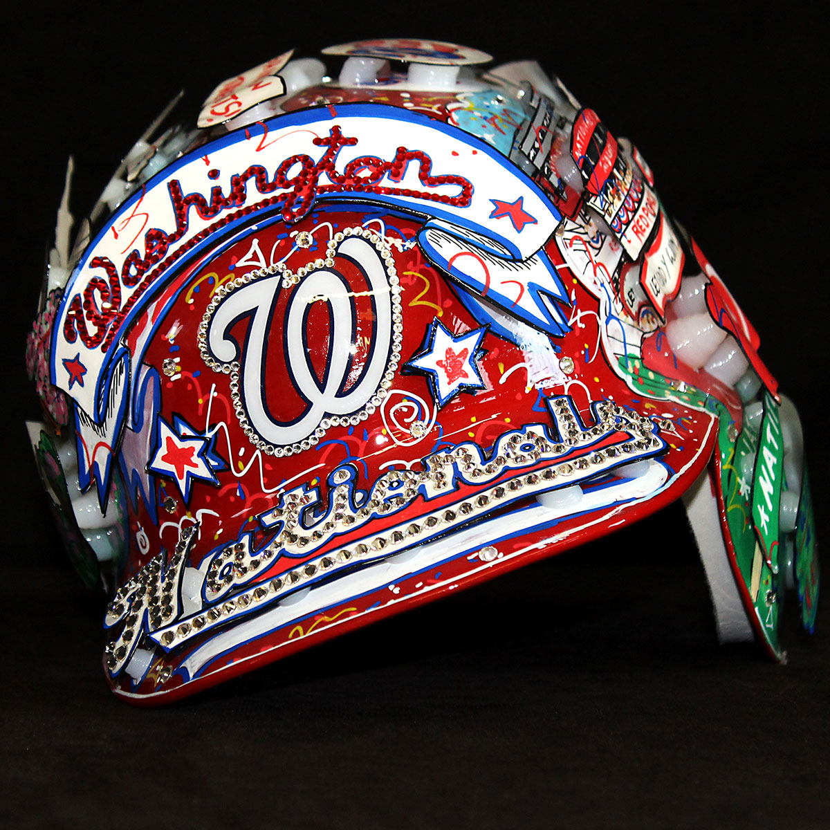 Washington Nationals Hand-Painted Helmets | Fazzino