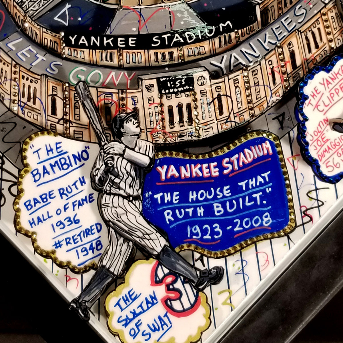 Yankee Legends Home Plate | Fazzino