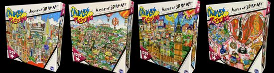 Host a Jigsaw Puzzle Party with Charles Fazzino 3D Puzzles | Fazzino
