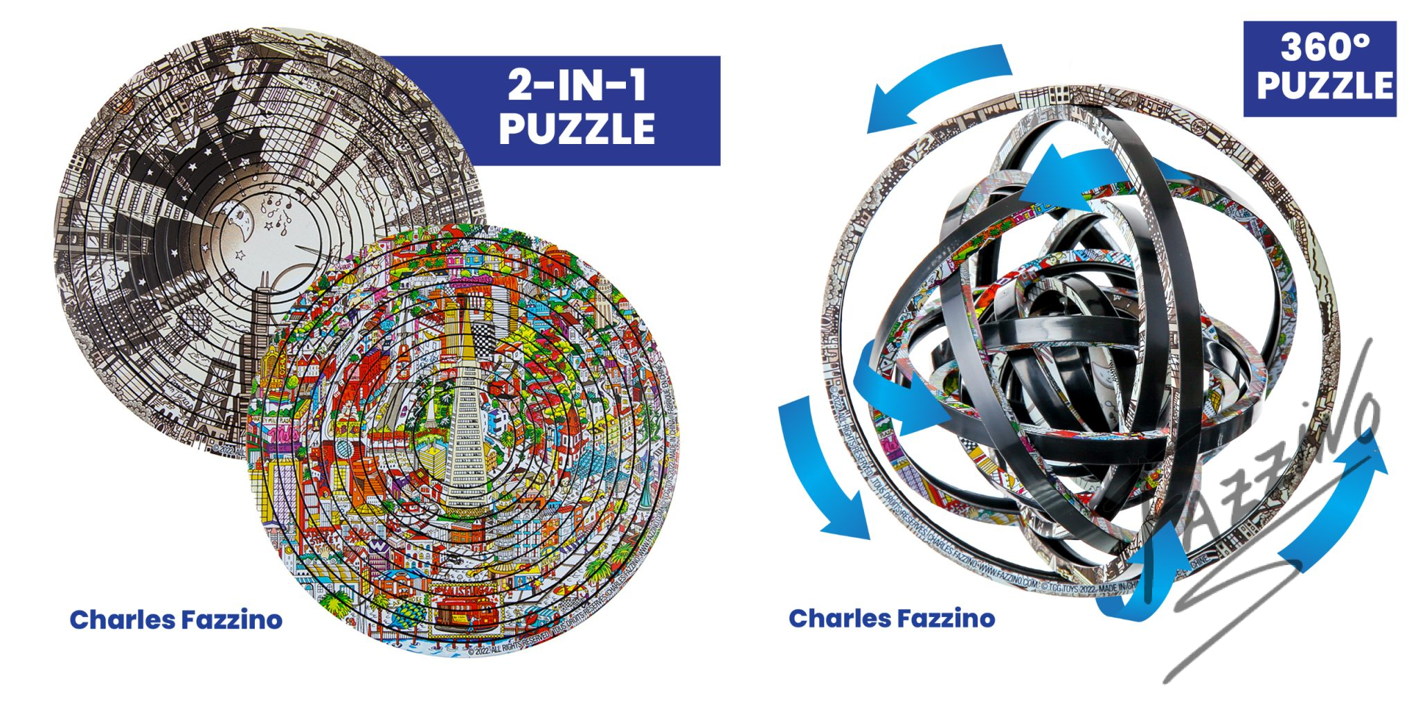The Fazzino Spin Flip Puzzle | Fazzino