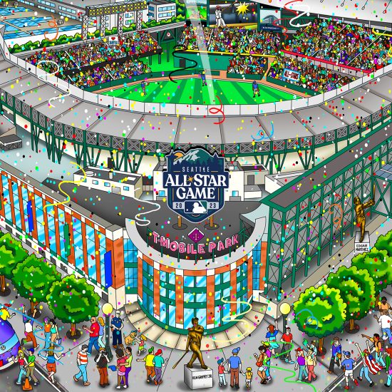 MLB All-Star Game 2023: Seattle | Fazzino