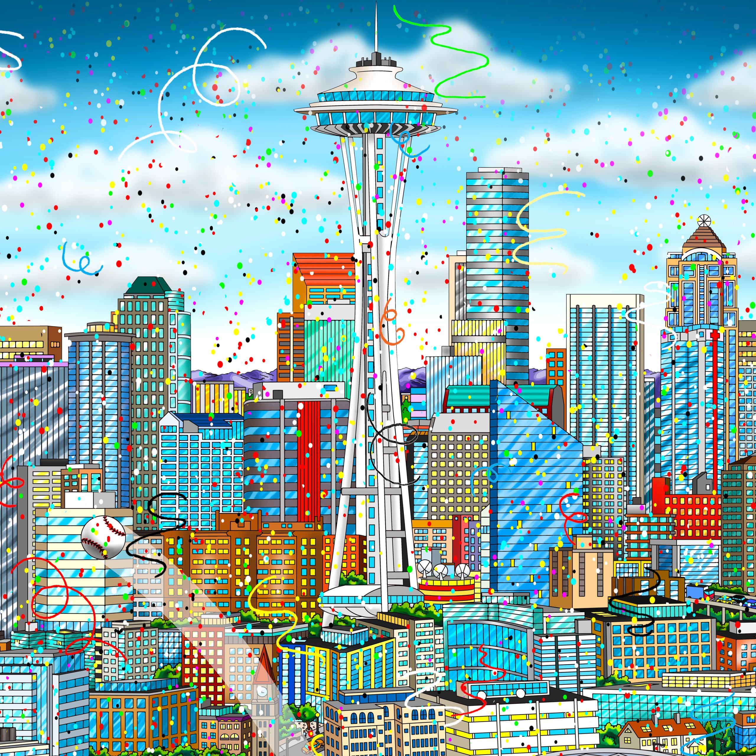 MLB All-Star Game 2023: Seattle | Fazzino