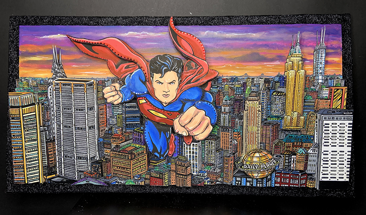 Superman Pop Art Andy Warhol