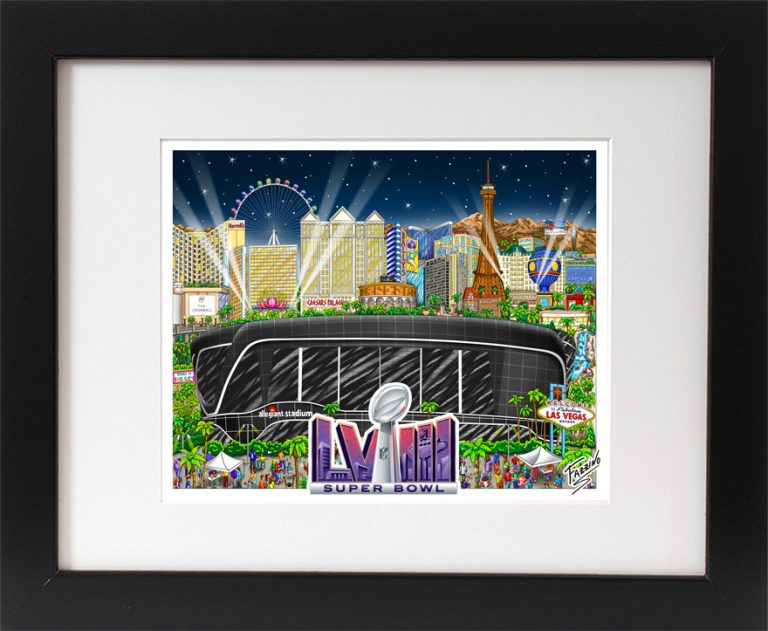 The Super Bowl LVIII Art Collection - Las Vegas