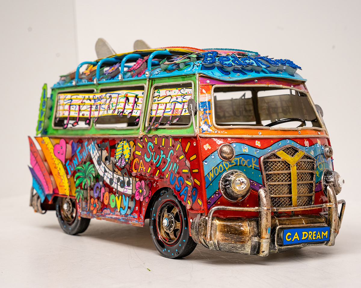 The Beach Boys Bus Sculpture | Fazzino