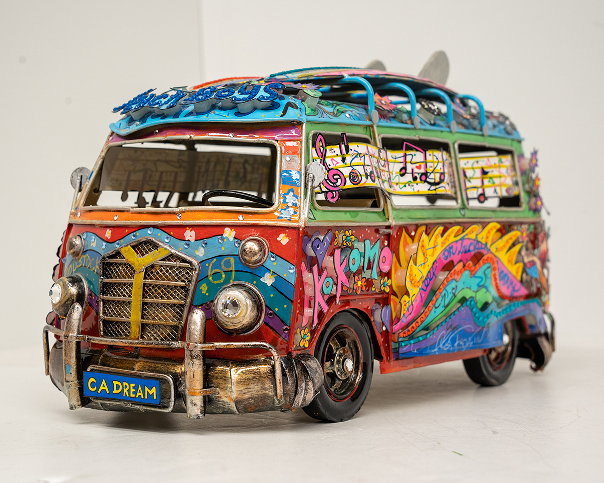 The Beach Boys Bus Sculpture | Fazzino