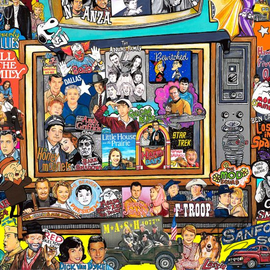 Timeless Memories of T.V. | Fazzino